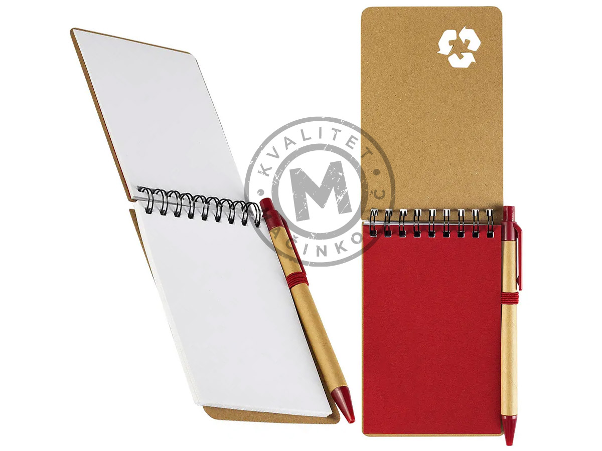 Notebook with pen, Green | Štamparija Mačinković