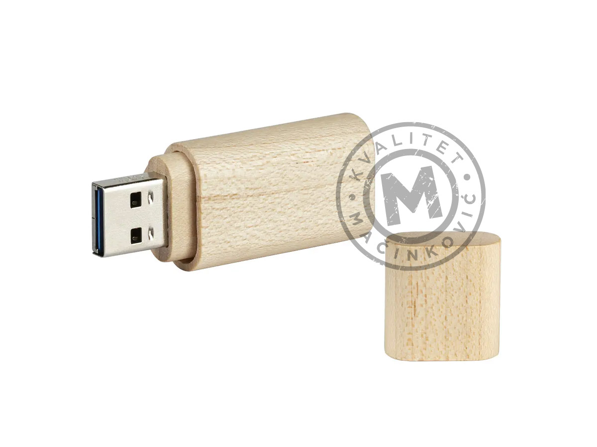 Wooden USB Flash memory, Crypto | Štamparija Mačinković