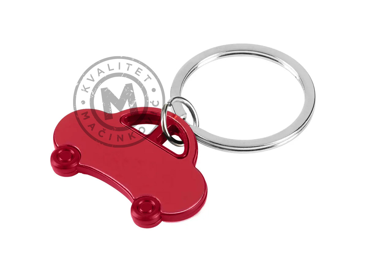 Metalni privezak u obliku automobila, Topolino Colore | Štamparija ...