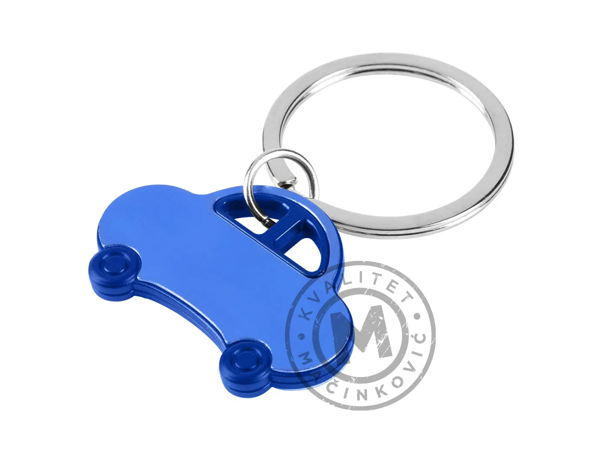 Metalni privezak u obliku automobila, Topolino Colore | Štamparija ...