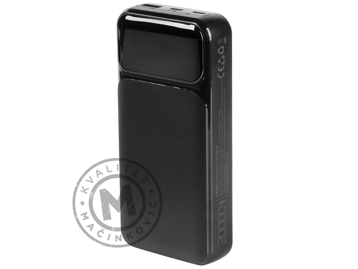 Power bank 20000 mAh, Connector 20 PD | Štamparija Mačinković